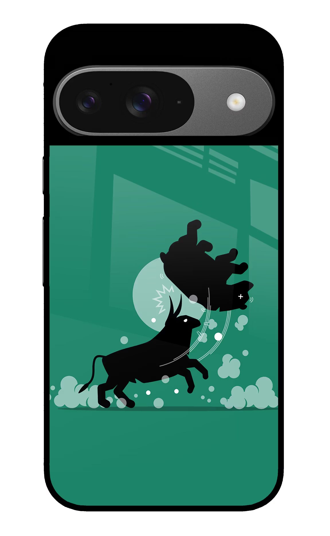 Buy Now Bull Conqueror Glass Case for Google Pixel 9 Online | Casekaro