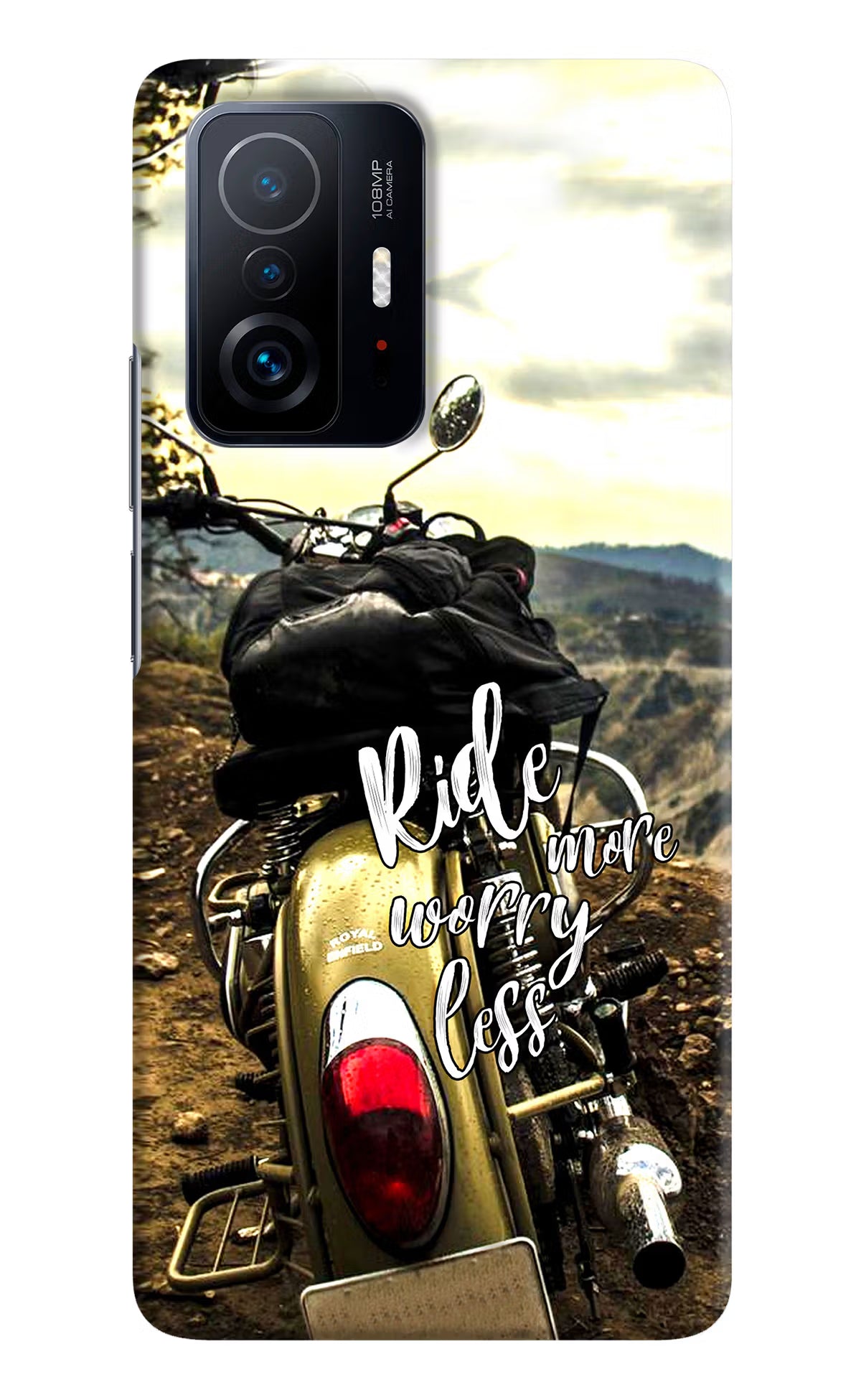 Save Big: Get the Ride More Worry Less Mi 11T Pro 5G Back Cover - Shop ...