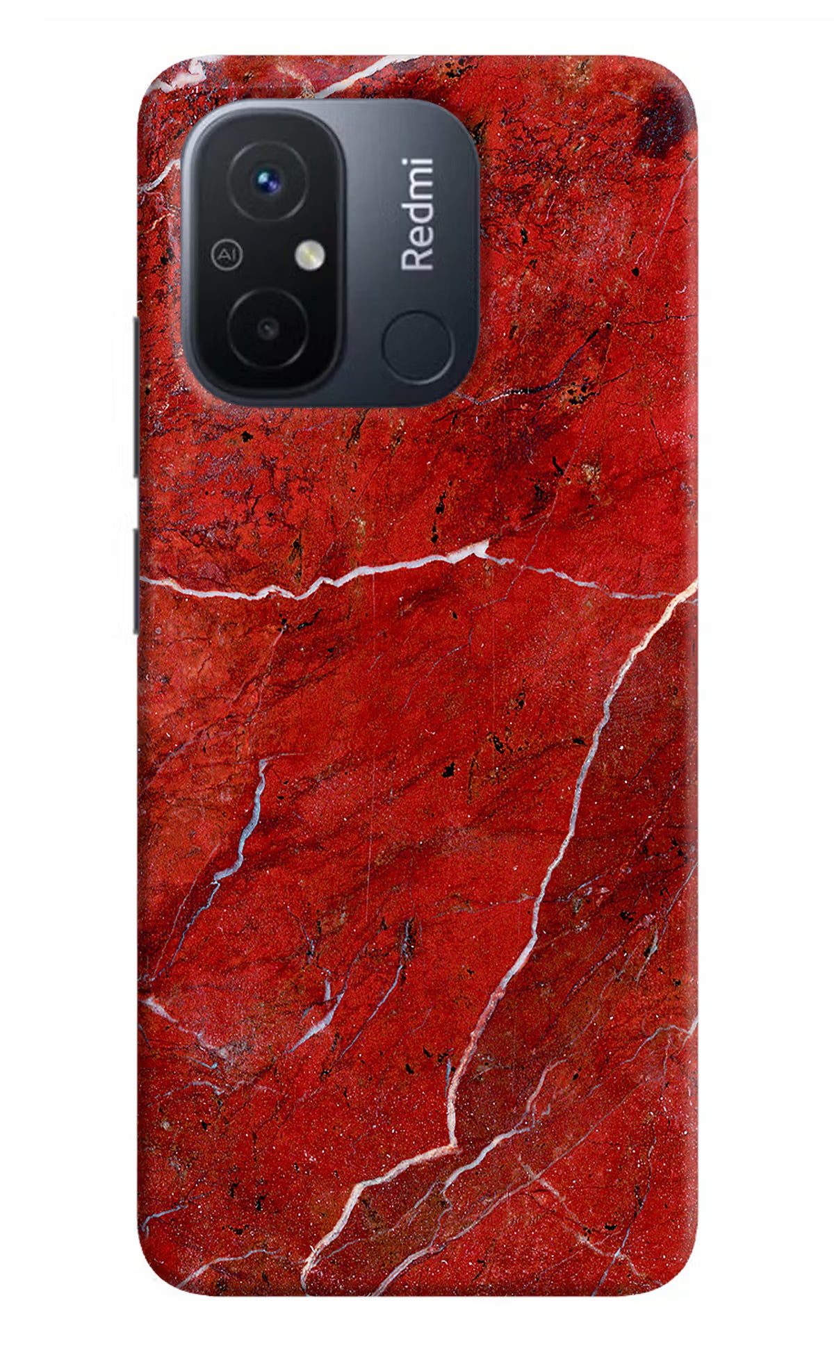 Save Big: Get the Red Marble Design Redmi 12C Back Cover - Shop Now ...