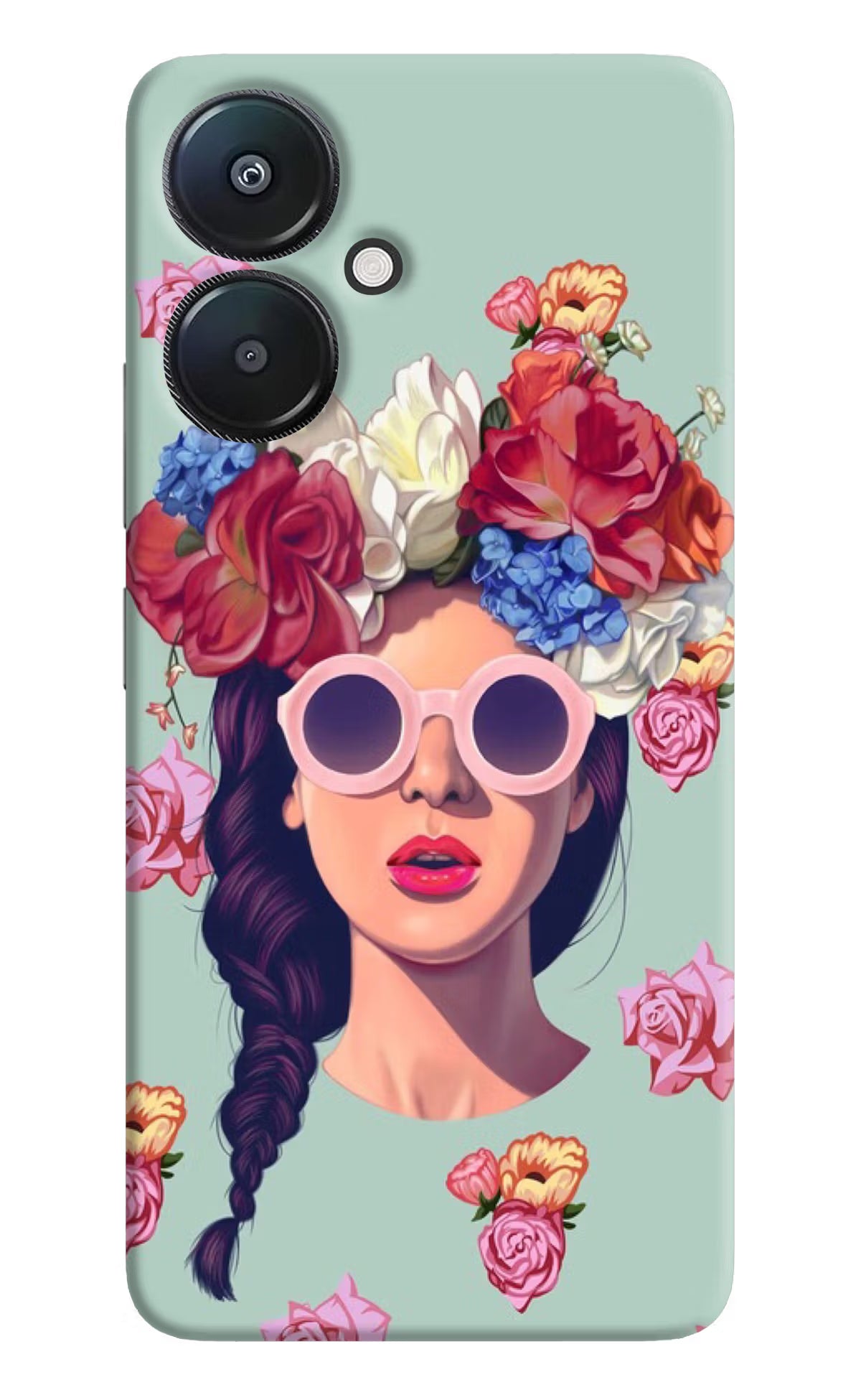 Save Big: Get the Pretty Girl Redmi 13C 5G Back Cover - Shop Now – Casekaro