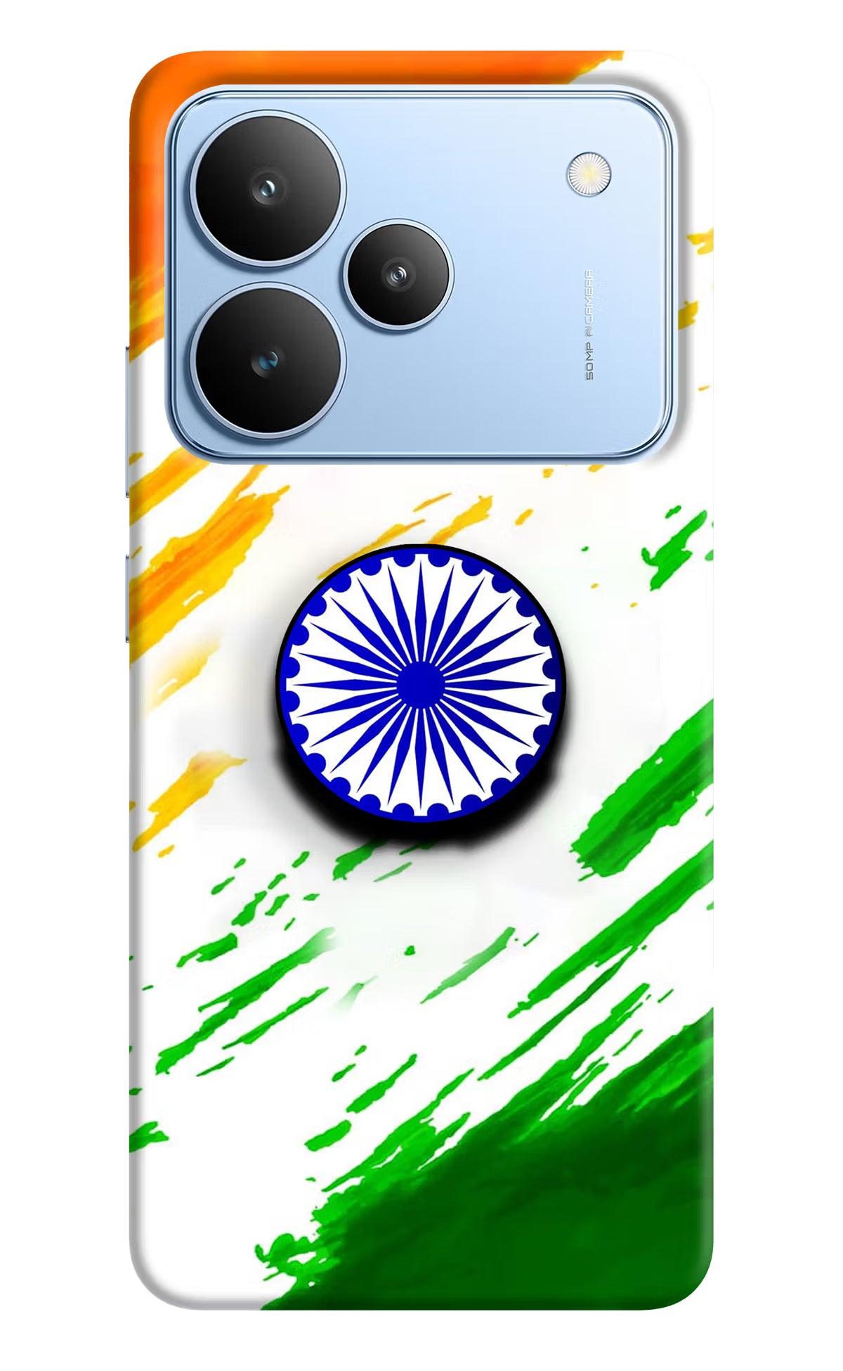 Buy Indian Flag Ashoka Chakra Realme P4 Pop Case at just Rs.169 – Casekaro