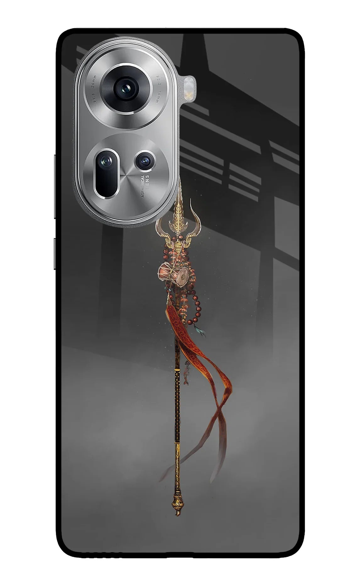 Save Big: Get the Shiv Trishul Oppo Reno11 Glass Case - Shop Now – Casekaro