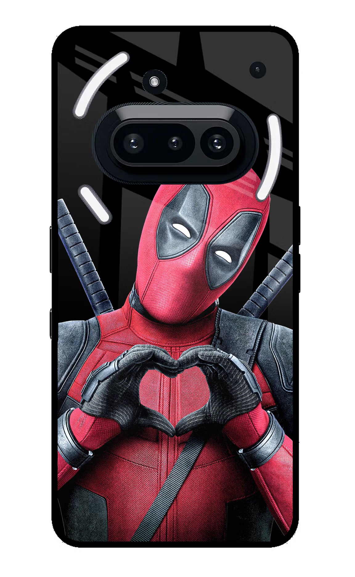 Buy Now Deadpool Glass Case for Nothing Phone 3A Online | Casekaro